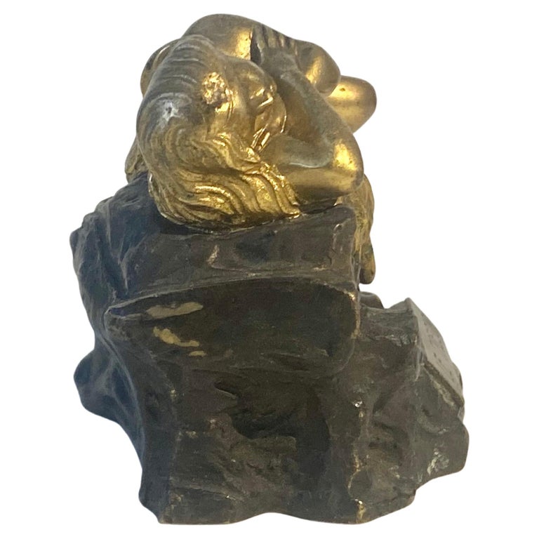 Bronze Study "Treasure Seeker" by Carl Kauba For Sale at 1stDibs