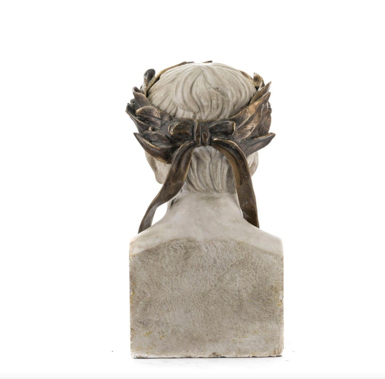 Carrara Marble and Bronze Bust Napoleon Emperor, Early 19th Century For ...
