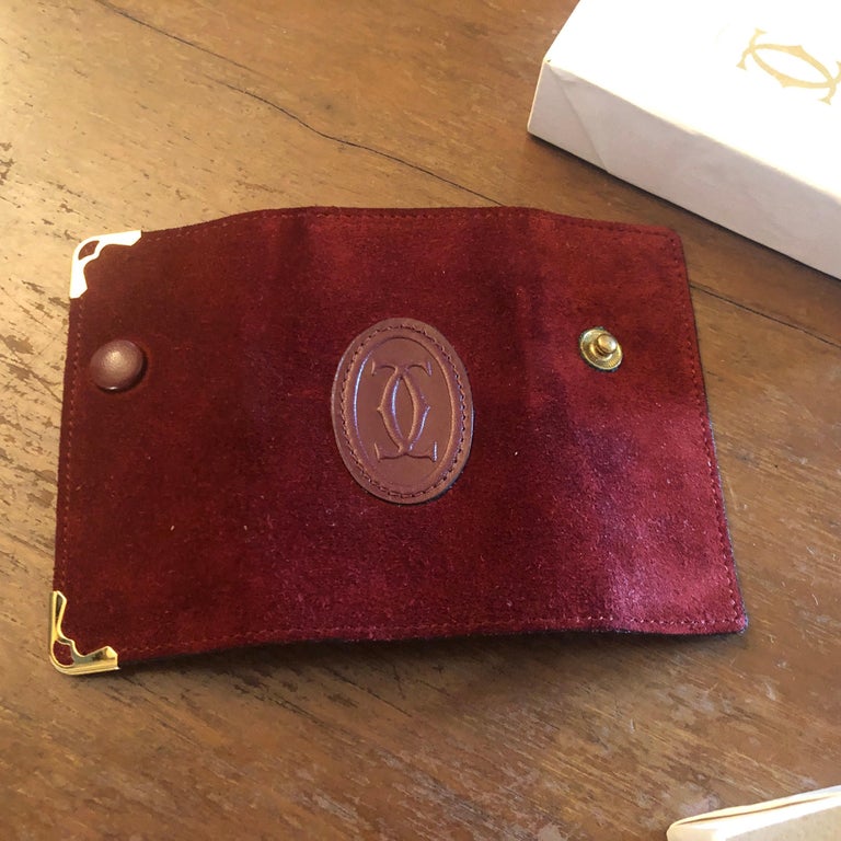 1980s Cartier Leather and Brass Vintage Key Holder at 1stDibs