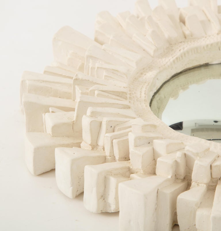 A Carved Plaster Mirror at 1stDibs
