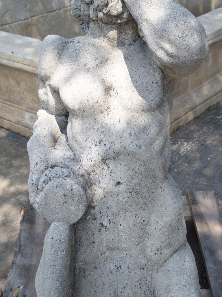 Carved Vicenza Triton Sea Centaur Sculpture or Fountain Element from ...