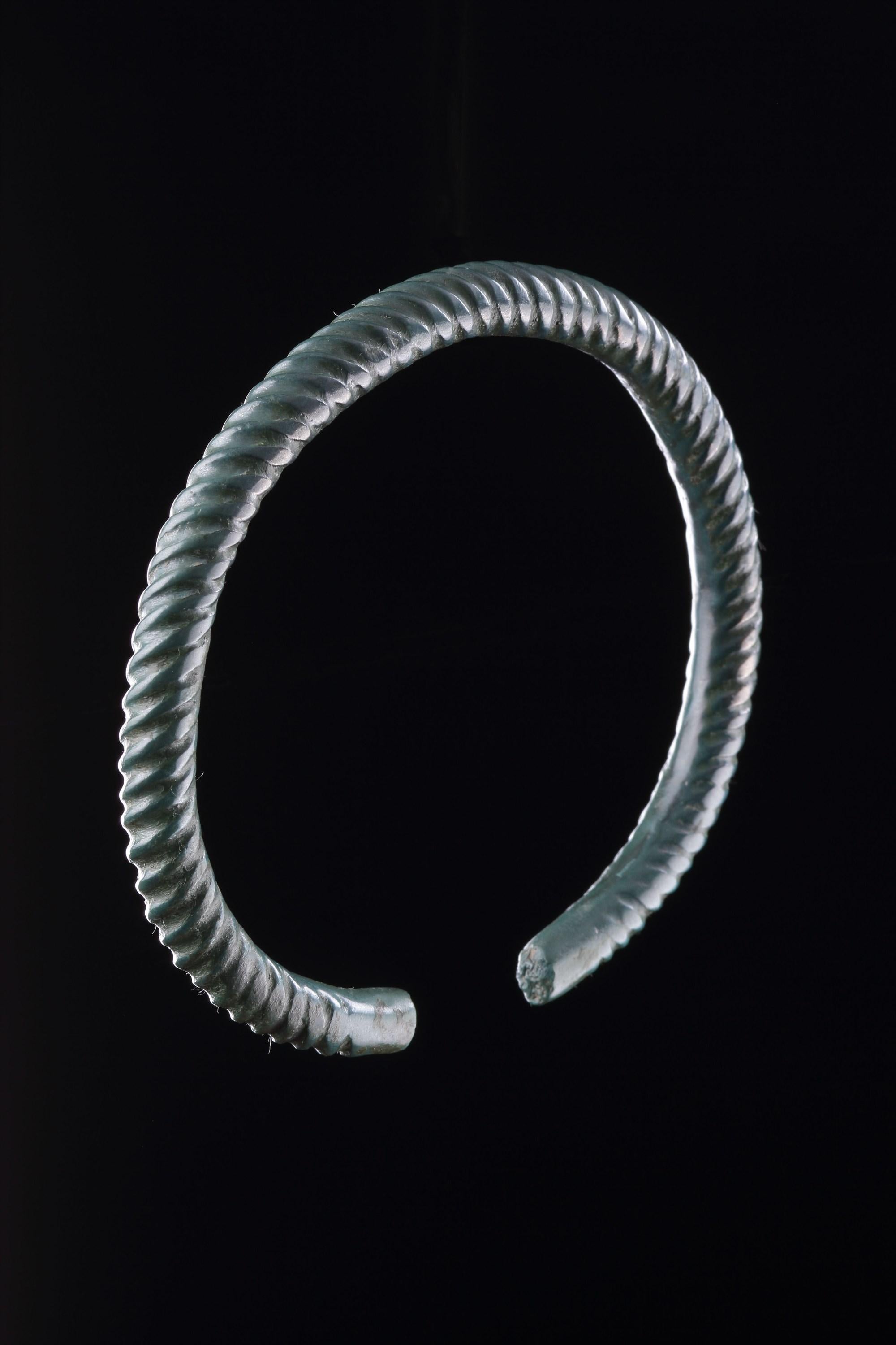 A Celtic Arm Ring of Cast Copper Alloy For Sale at 1stDibs