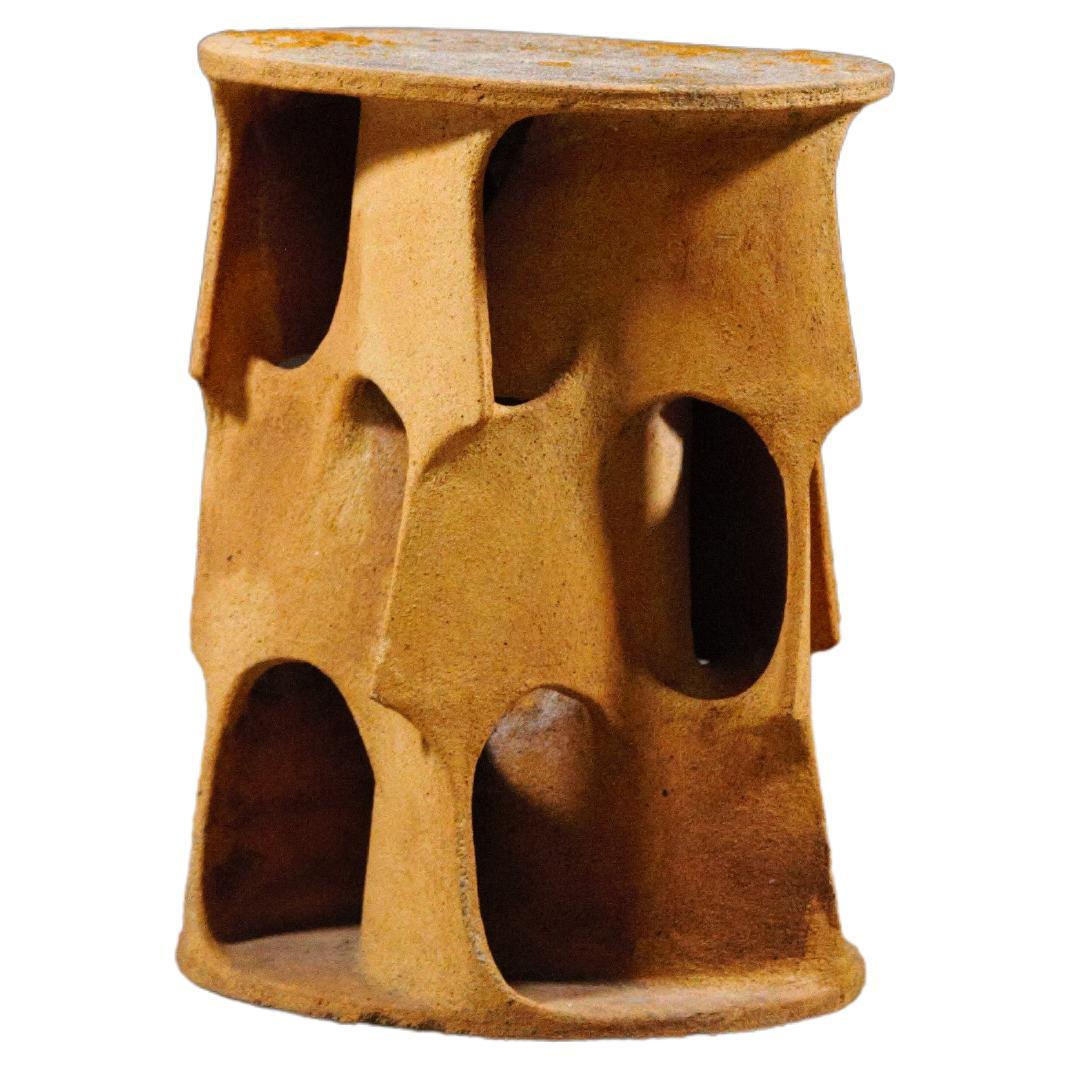A Cement Basalt Sculpture by Jean Amado France 1970s For Sale at 1stDibs