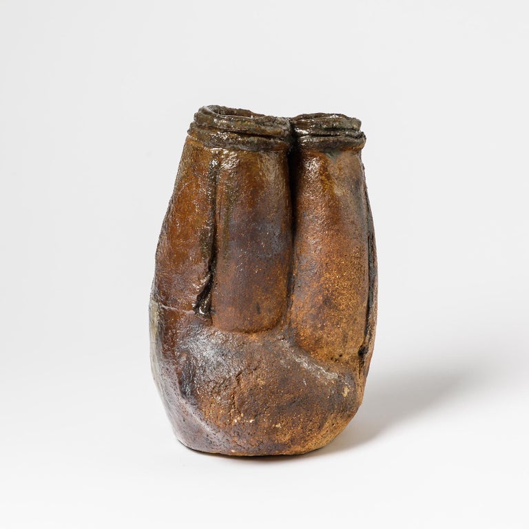 Ceramic Vase by Gerard Brossard to La Borne, circa 1980-1990 For Sale ...