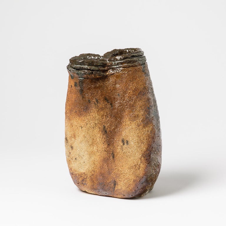 Ceramic Vase by Gerard Brossard to La Borne, circa 1980-1990 For Sale ...