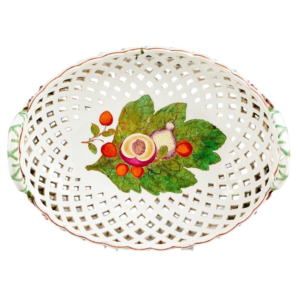 Chelsea Porcelain Red Anchor Period Vine-Leaf Botanical Dishes, circa ...