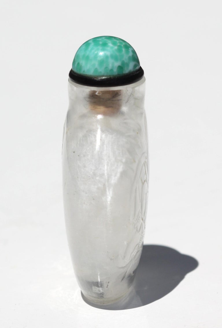 Chinese Rock Crystal "Ladies" Snuff Bottle Qing Dynasty, 19th Century ...