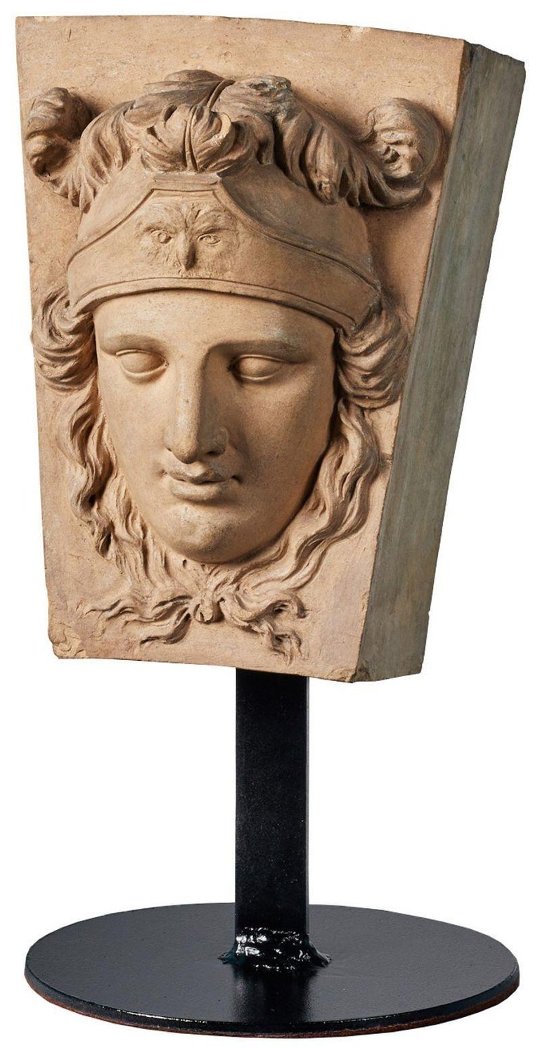 A Coade Keystone of Minerva Dated 1794 For Sale at 1stDibs