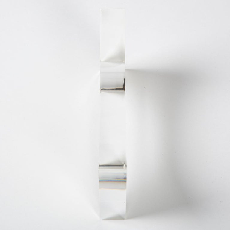 Collection of 12 Perspex Teaching Blocks and Lenses For Sale at 1stDibs