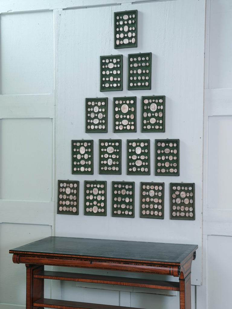 Collection of Grand Tour Plaster Intaglios For Sale at 1stDibs
