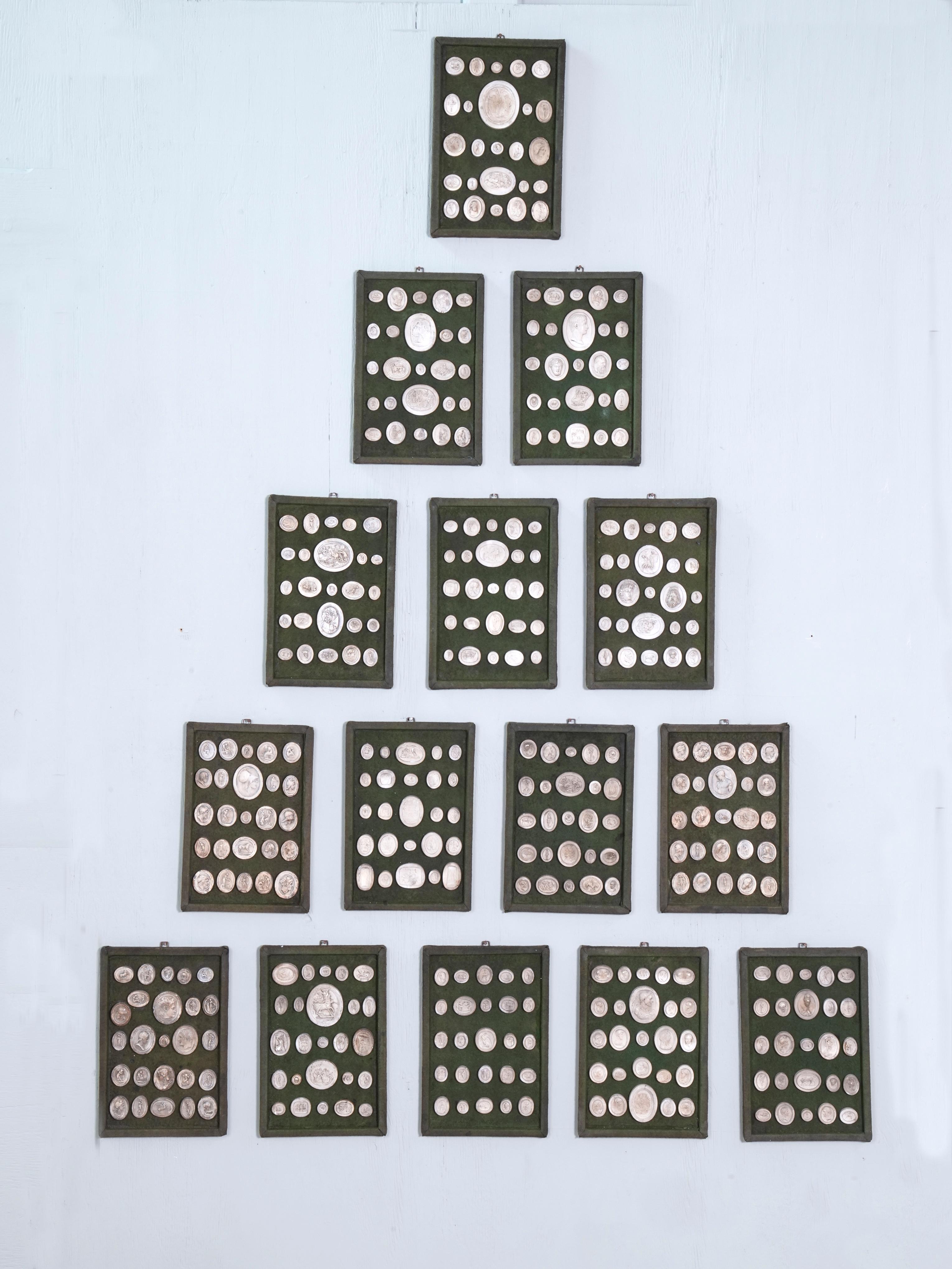 Antique Grand Tour Souvenir Dactyl Library Book 36 Plaster Casts Rom ...