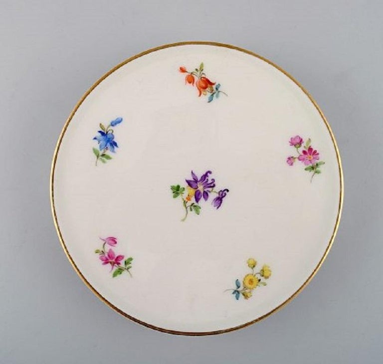 Collection of Hand Painted Meissen Porcelain, Early 20th Century at 1stDibs