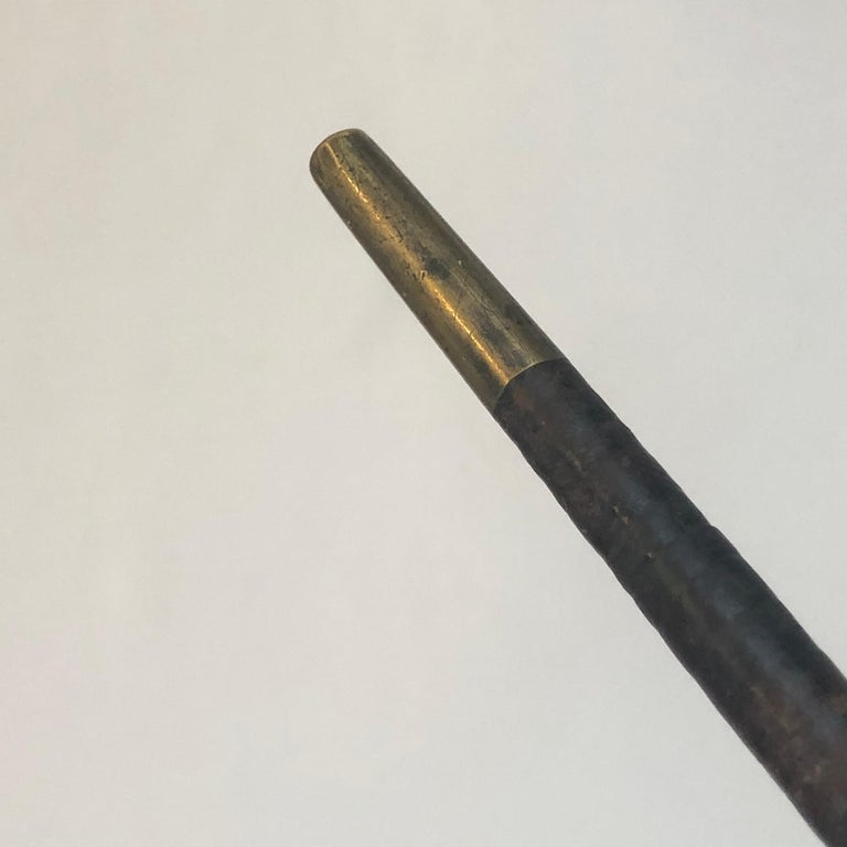 Collection of Six Rare Riding Crops and Swagger Sticks, Including ...
