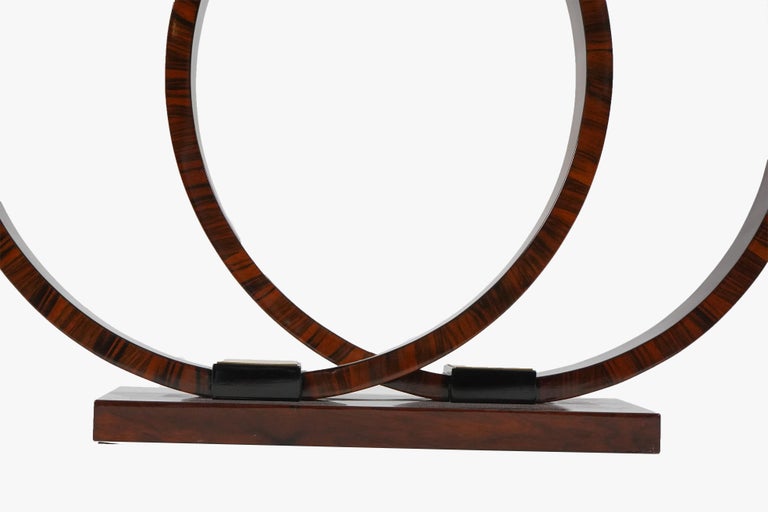 Console Table with a Circular Base For Sale at 1stDibs