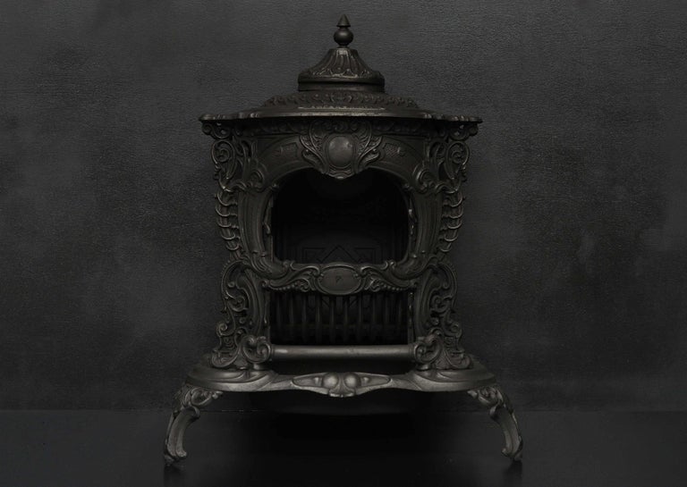 Decorative Cast Iron Stove For Sale at 1stDibs