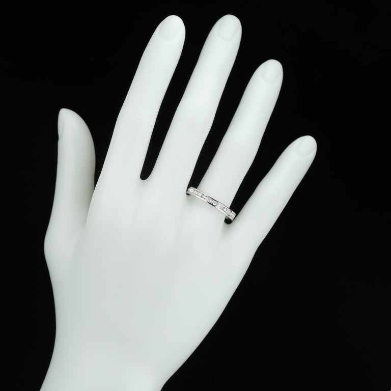 Diamond Full Eternity Ring For Sale at 1stDibs