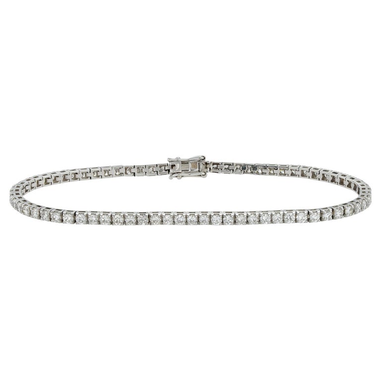 Diamond Line Bracelet at 1stDibs
