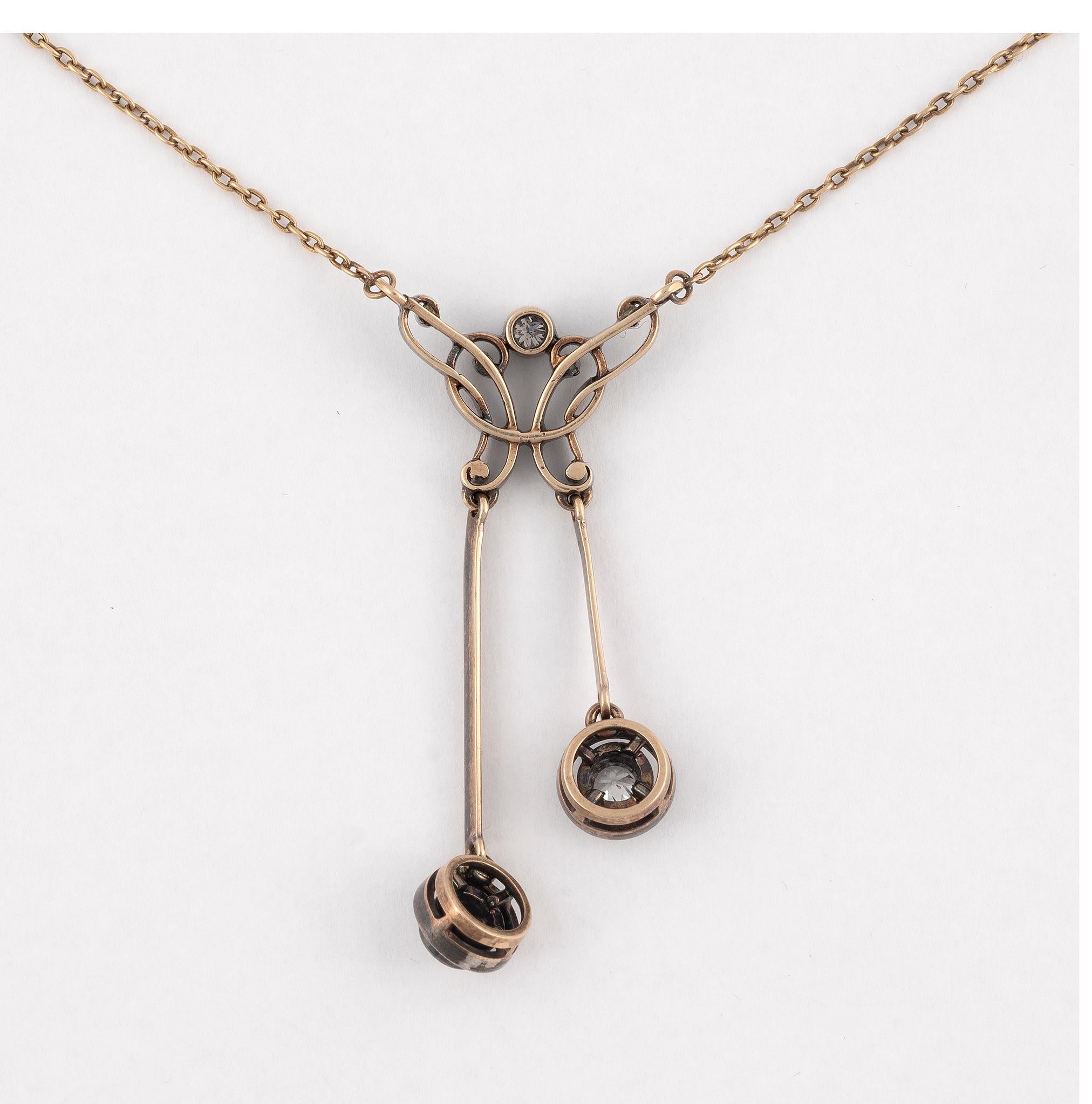 Diamond Negligee Necklace, circa 1905 For Sale at 1stDibs | negligee ...