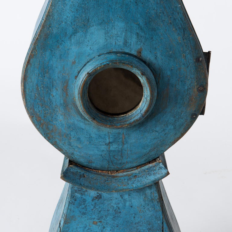 Diminutive Swedish Mora Clock with Crown Dated 1863 For Sale at 1stDibs