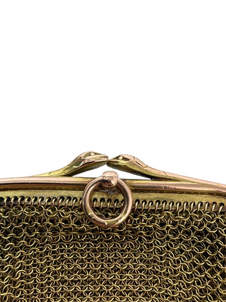 Dutch Gold Shackle with 2 Snake Buttons For Sale at 1stDibs