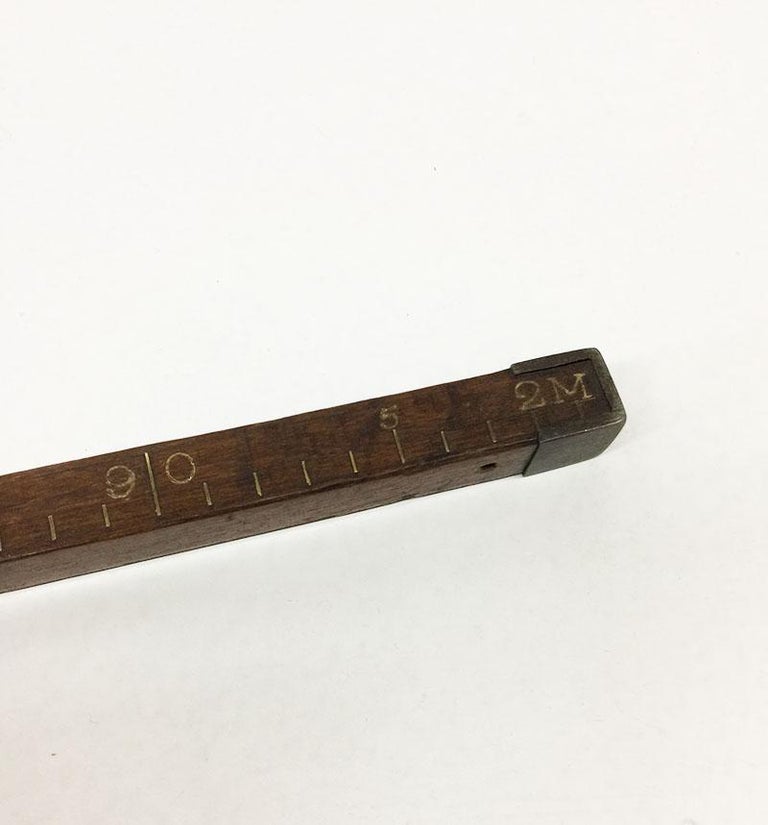 Dutch Mahogany 'Double Meter' Measures Bar, 1894 by Sande-Beskens For ...