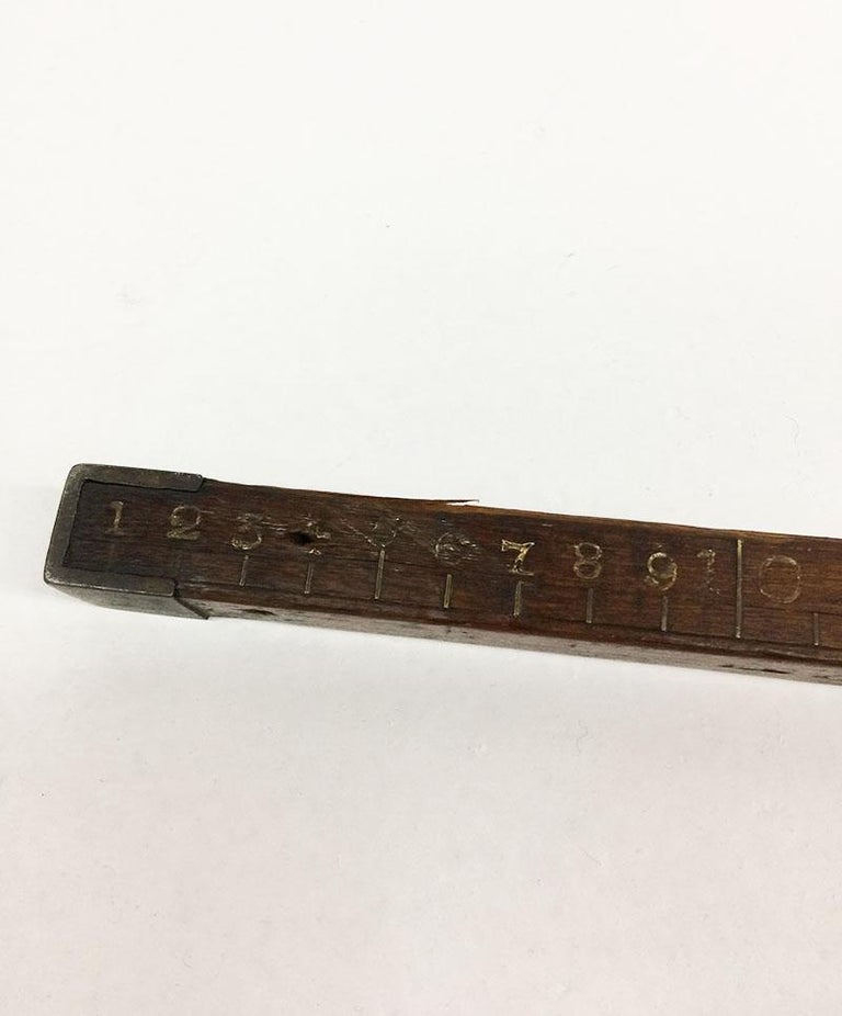 Dutch Mahogany 'Double Meter' Measures Bar, 1894 by Sande-Beskens For ...