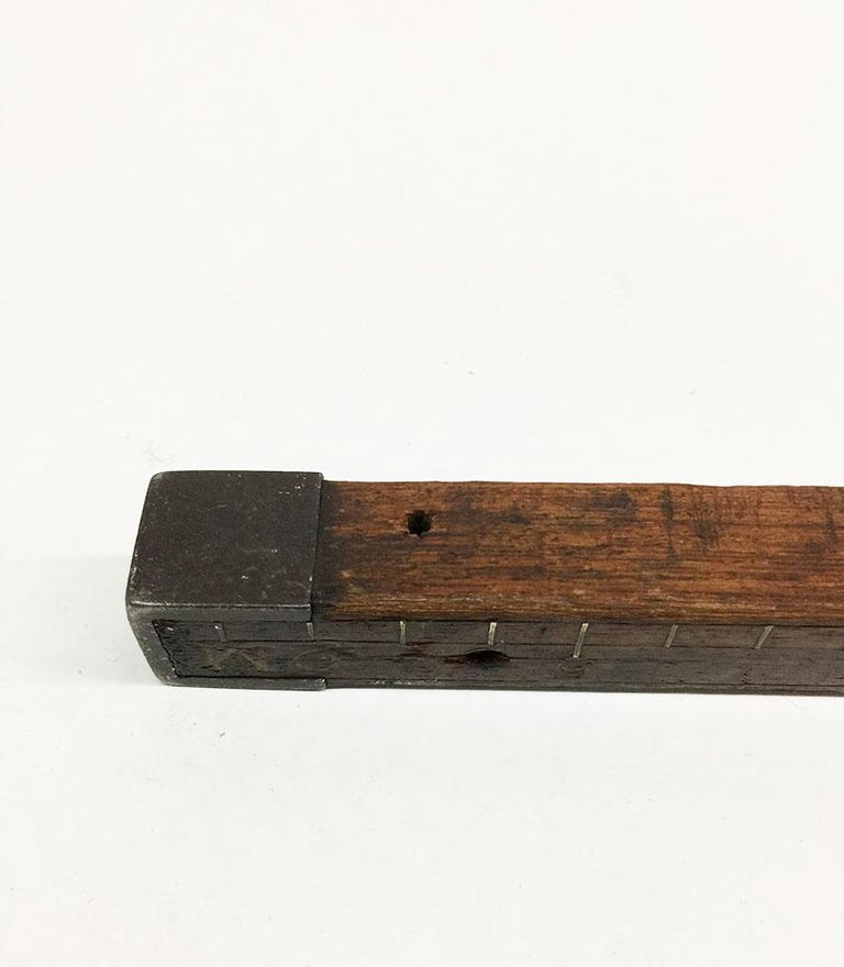 Dutch Mahogany 'Double Meter' Measures Bar, 1894 by Sande-Beskens For ...