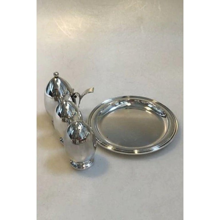 A. F. Rasmussen Silver/Sterling Silver Cruet Set For Sale at 1stDibs