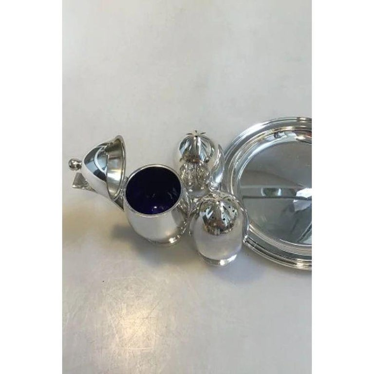 A. F. Rasmussen Silver/Sterling Silver Cruet Set For Sale at 1stDibs