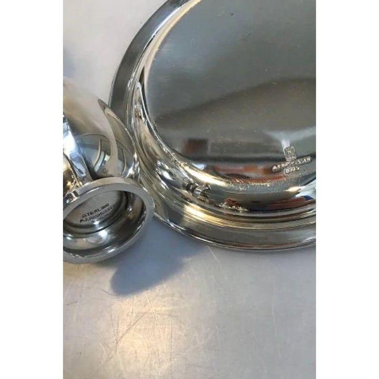 A. F. Rasmussen Silver/Sterling Silver Cruet Set For Sale at 1stDibs