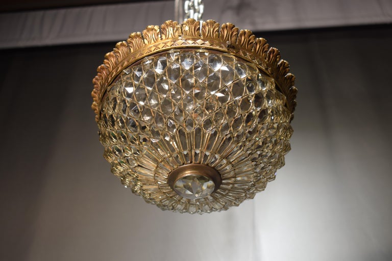 Fine and Elegant Gilt Bronze Pendant at 1stDibs