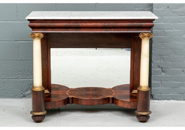 Fine and Exceptional Empire Pier Table For Sale at 1stDibs
