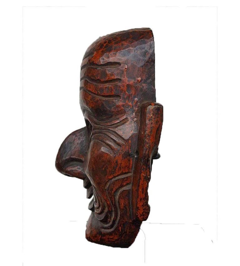 Fine Antique Himalayan Buddhist Monpa Mask at 1stDibs