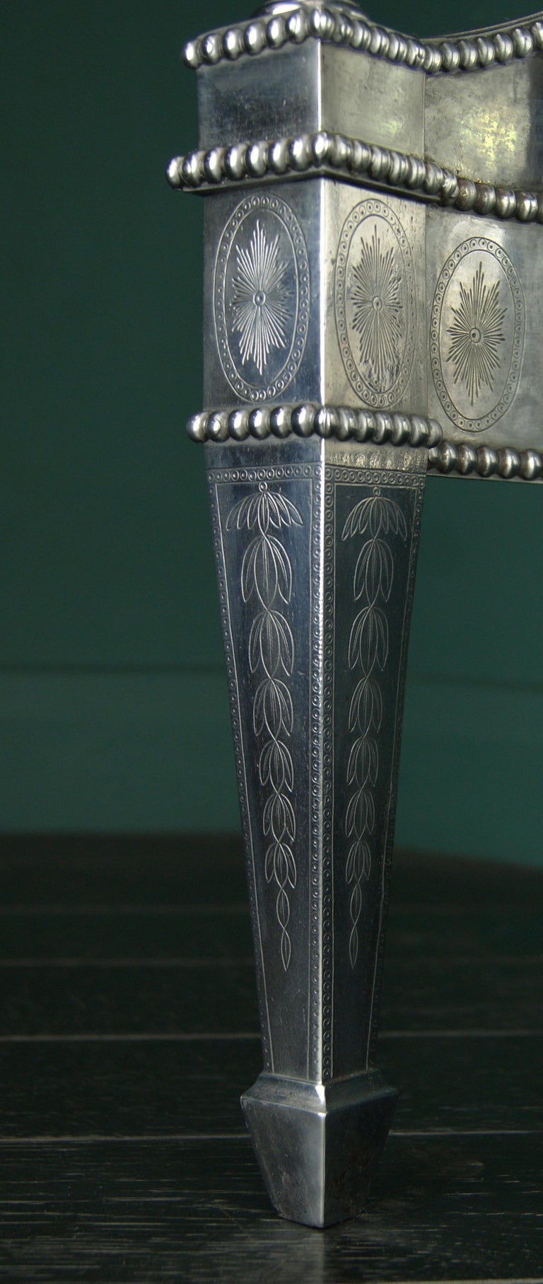 Fine Free-Standing Fire Grate in the Manner of Robert Adam For Sale at ...