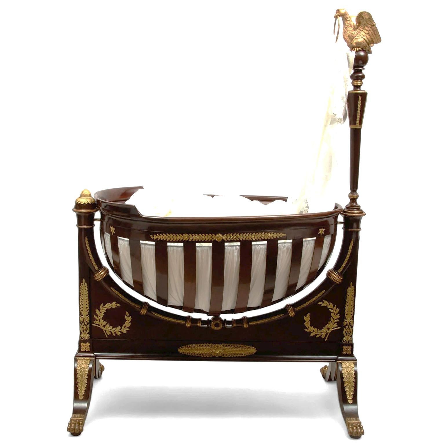 A Fine French 19th Century Empire Style Mahogany and Ormolu Mounted ...