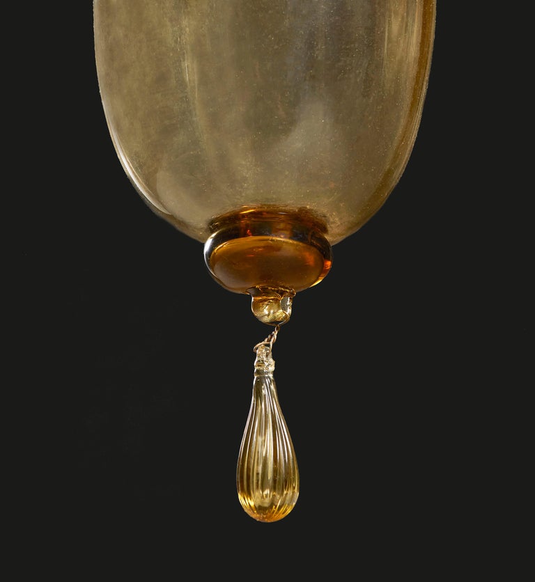 Fine Glass Venini Pendant Light For Sale at 1stDibs