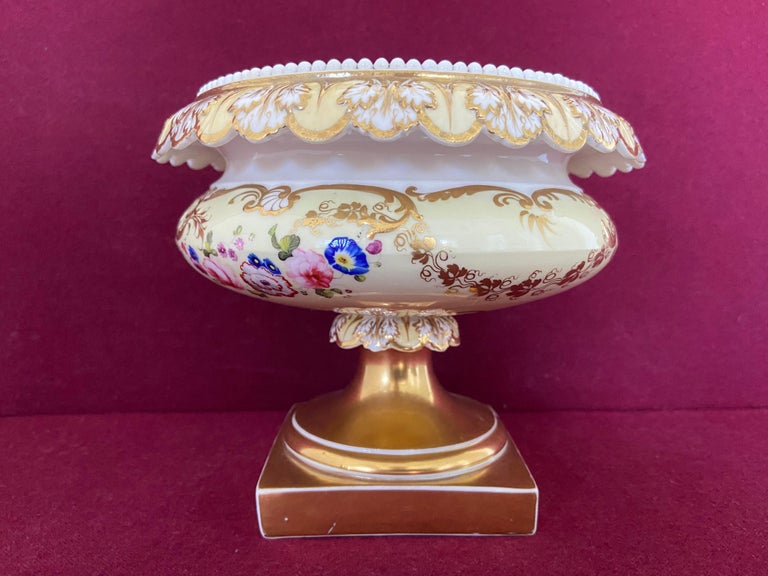 A fine H and R Daniel porcelain comport c.1830 For Sale at 1stDibs