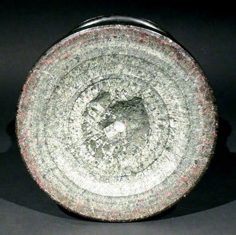 A Fine and Large 19th Century Grand Tour Serpentine Marble Socle, Italy ...