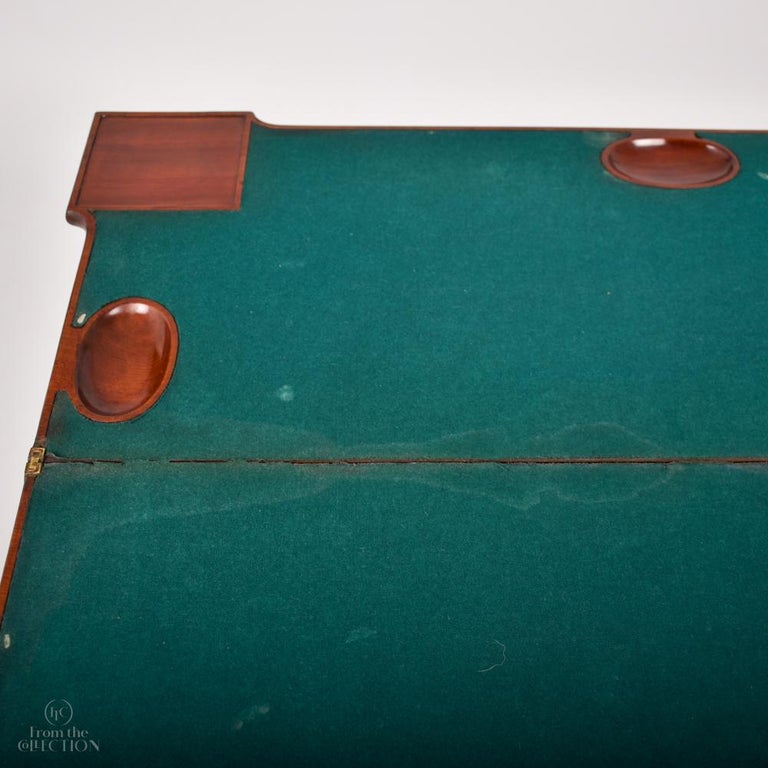 A Fine Mahogany Irish Games Table circa. 1770 For Sale at 1stDibs