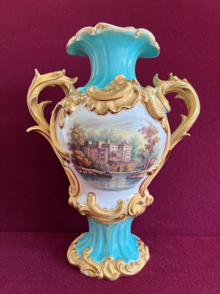 Fine Minton Porcelain 'Dresden Antique Vase', c.1835-1840 For Sale at ...