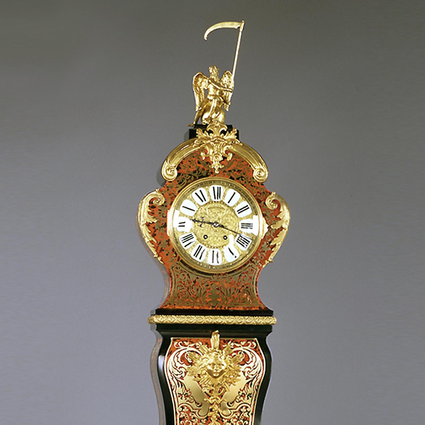 Fine Napoléon III Marquetry Inlaid Eight Day Longcase Clock, circa 1870 ...