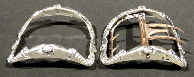 Fine Pair of 18th Century George III Sterling Silver Shoe Buckles ...