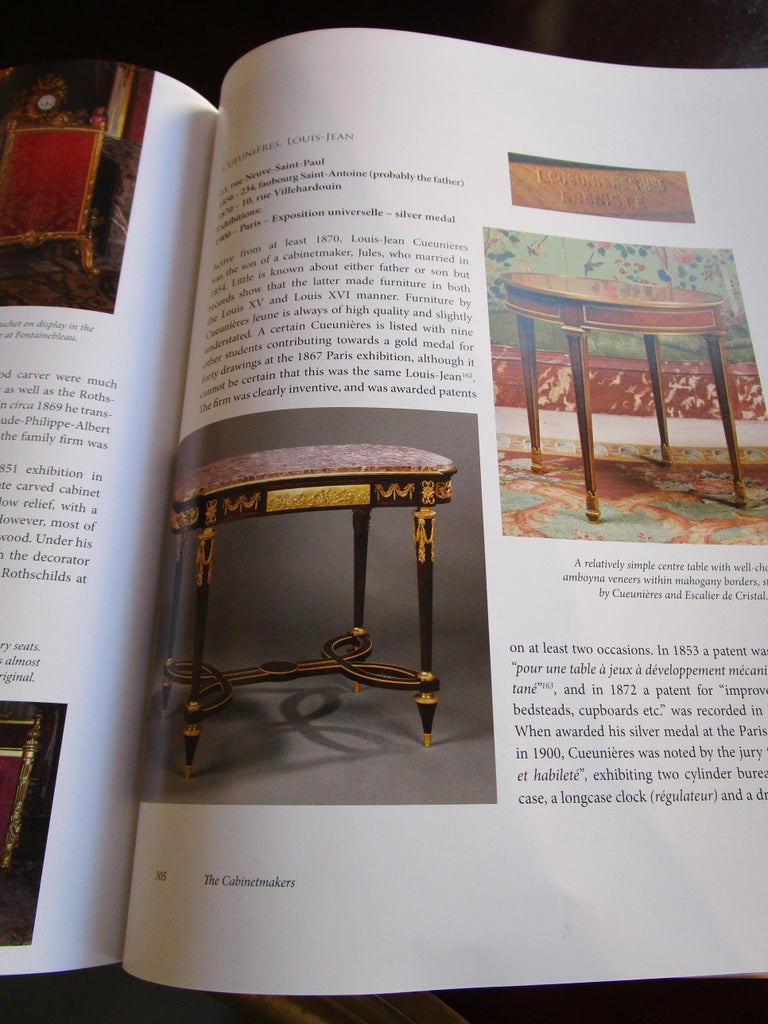 Fine Pair of 19th Century French Side Tables Attributed to Jean Louis ...