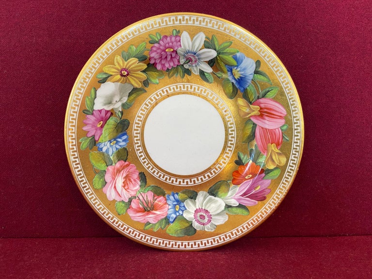 Fine Pair of Spode Tea Plates C.1815 Decorated in Pattern 2049 For Sale ...