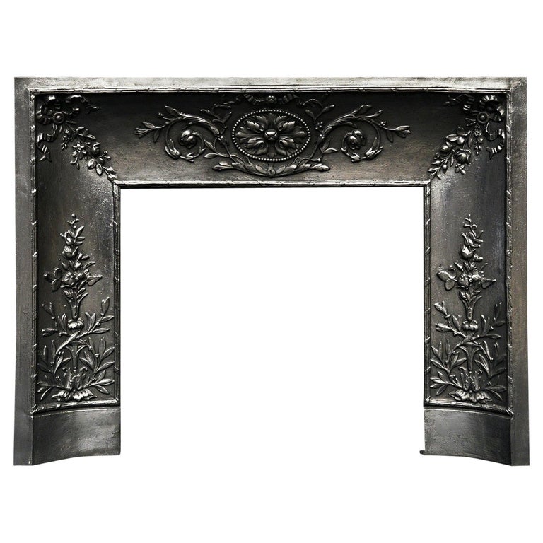Fine Quality Cast Iron Contracoeur Insert For Sale at 1stDibs | cast ...