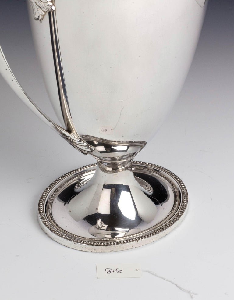 Fine Quality, Modern, American, Silver Plated Beer or Water Jug For ...