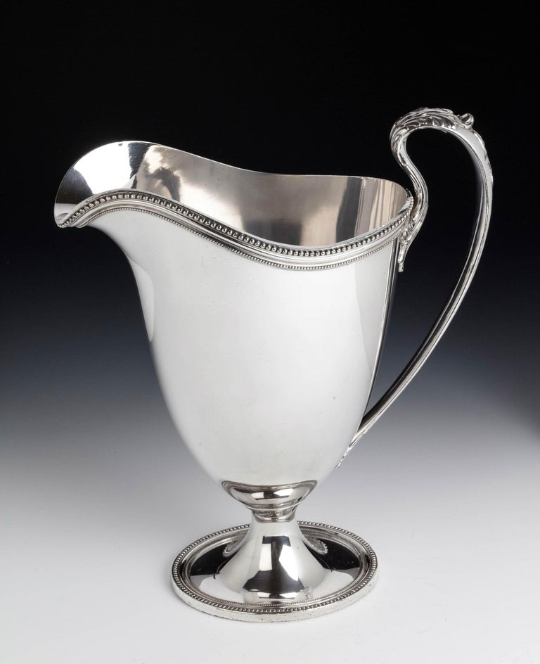 Fine Quality, Modern, American, Silver Plated Beer or Water Jug For ...