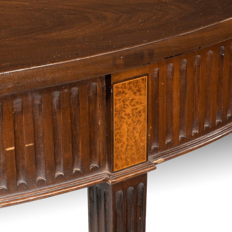Fine Regency Period Demilune Pier Table For Sale at 1stDibs