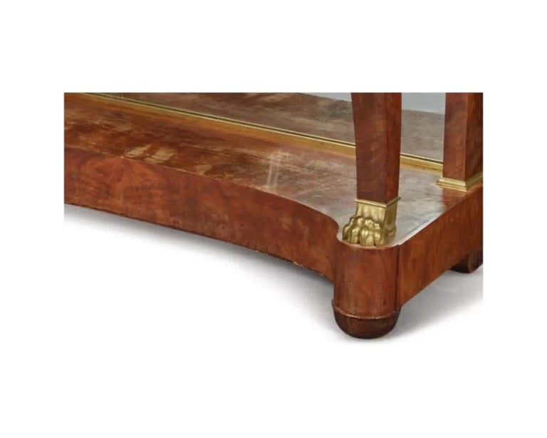 Fine Russian Empire Ormolu-Mounted Mahogany Console Table, circa 1815 ...