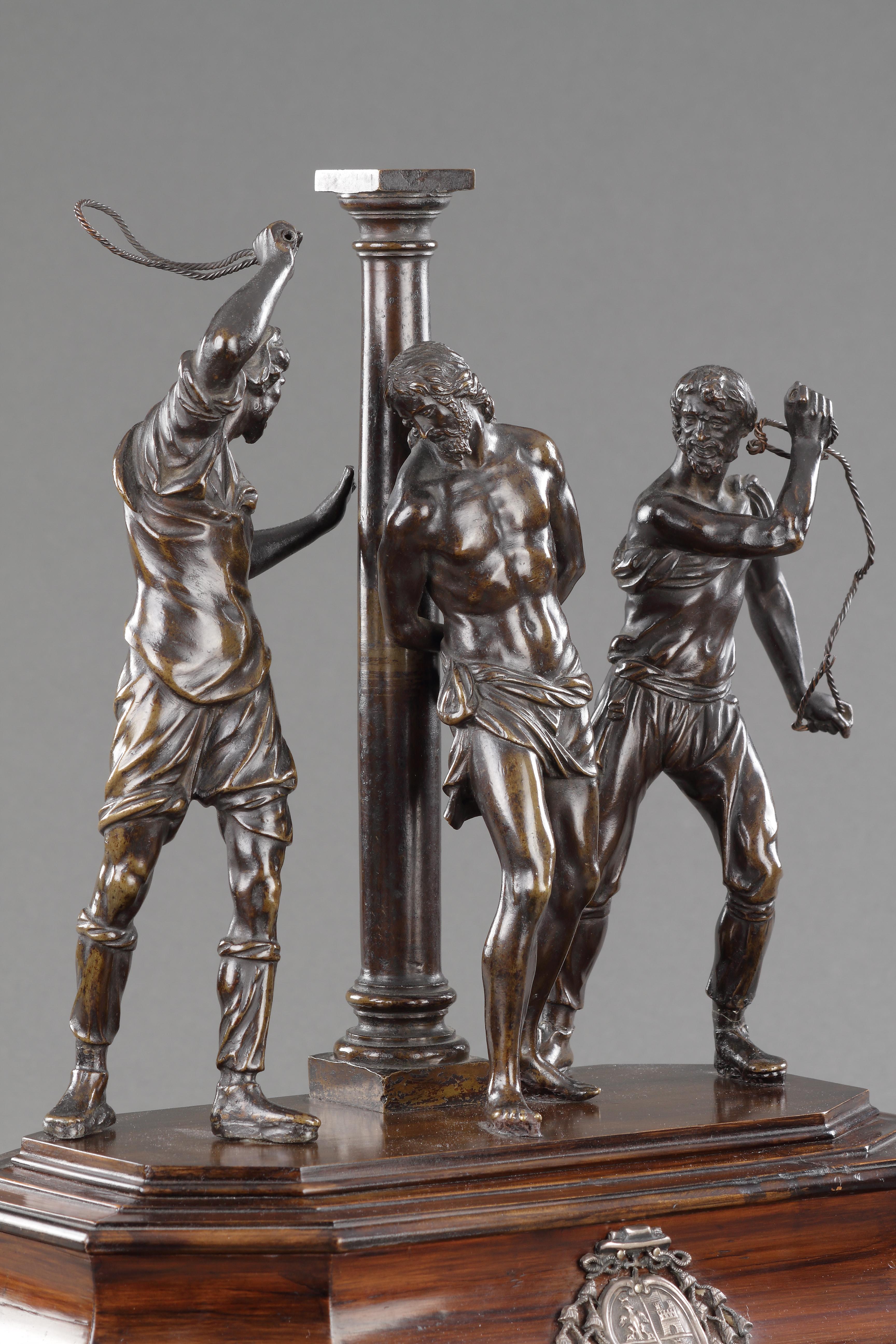 A Fine Sculpture Depicting the Flagellation of Christ For Sale at 1stDibs